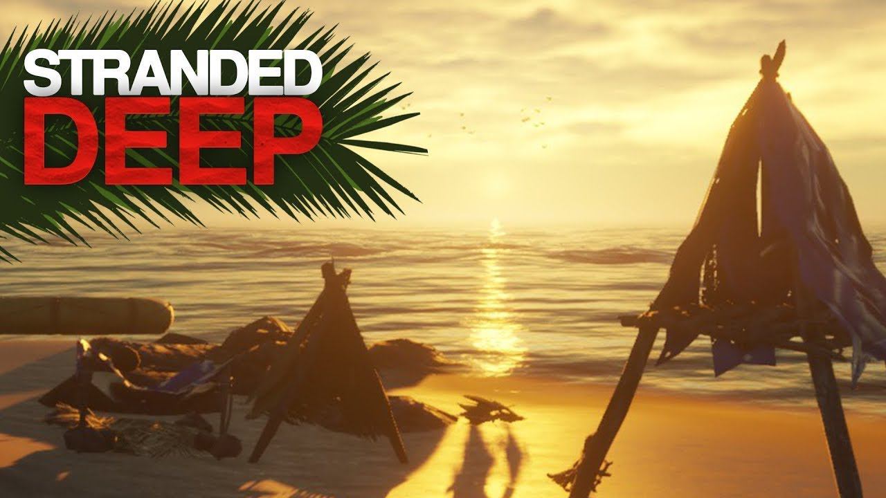 STRANDED DEEP# ВЫЖИВАЛКА # ПОГНАЛИ ПО НОВОЙ , НО В КООПЕ))