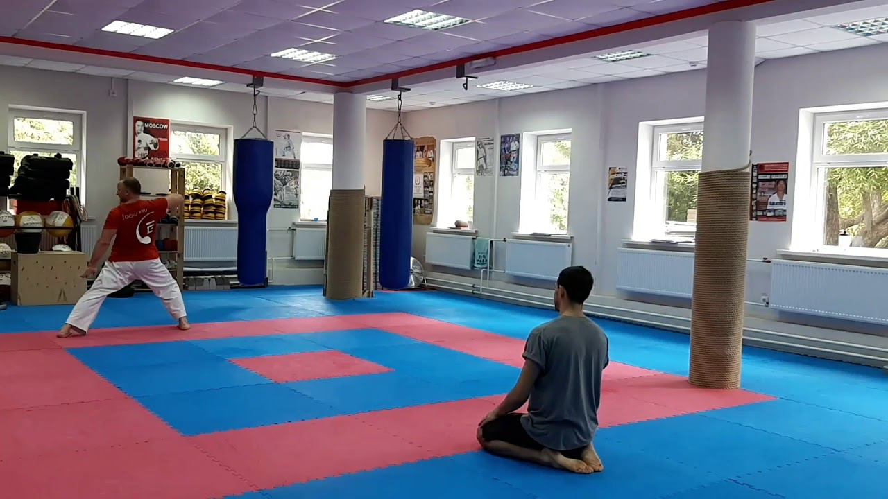 Goju Ryu, Sepai kata in Higaonna karate Dojo Russia.