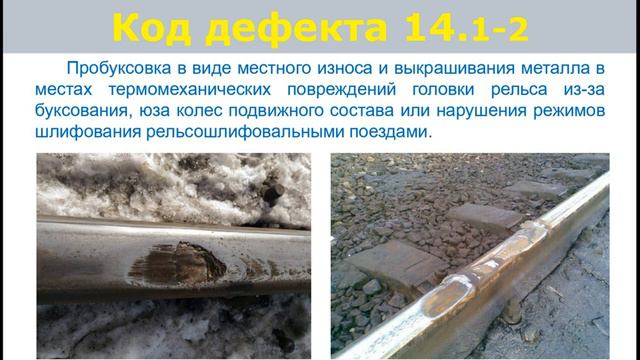 Лекция_ _Классификация дефектов рельсов. Маркировка дефектных рельсов_