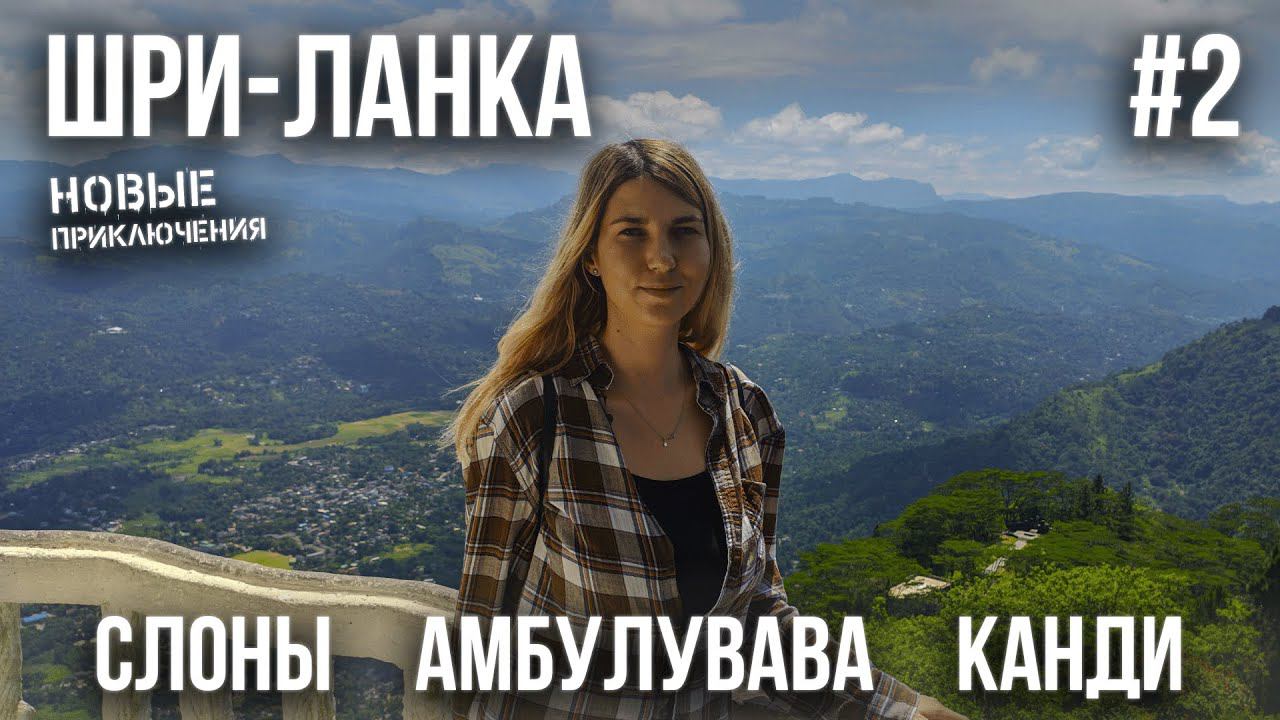 ШРИ-ЛАНКА 2023 #2. СЛОНЫ ПРЯМО В ОТЕЛЕ. ПИНАВЕЛЛА. БАШНЯ АМБУЛУВАВА. КАНДИ. БОТАНИЧЕСКИЙ САД. ХРАМ.