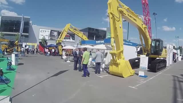 Экскаваторы Sumitomo на выставке CTT-2016