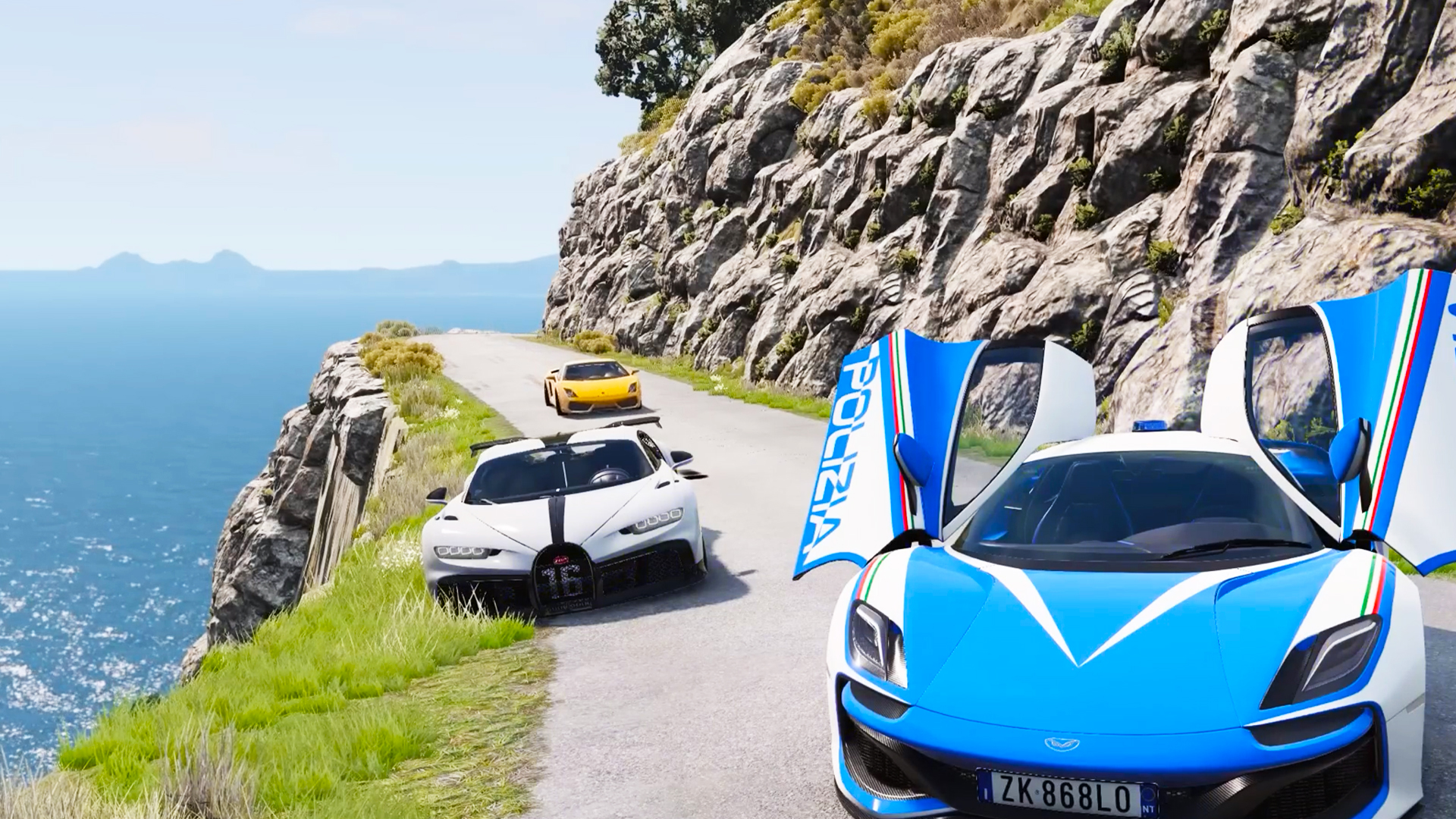 Beamng drive - автомобили vs скалистые горы 9 | HITGAMEZ