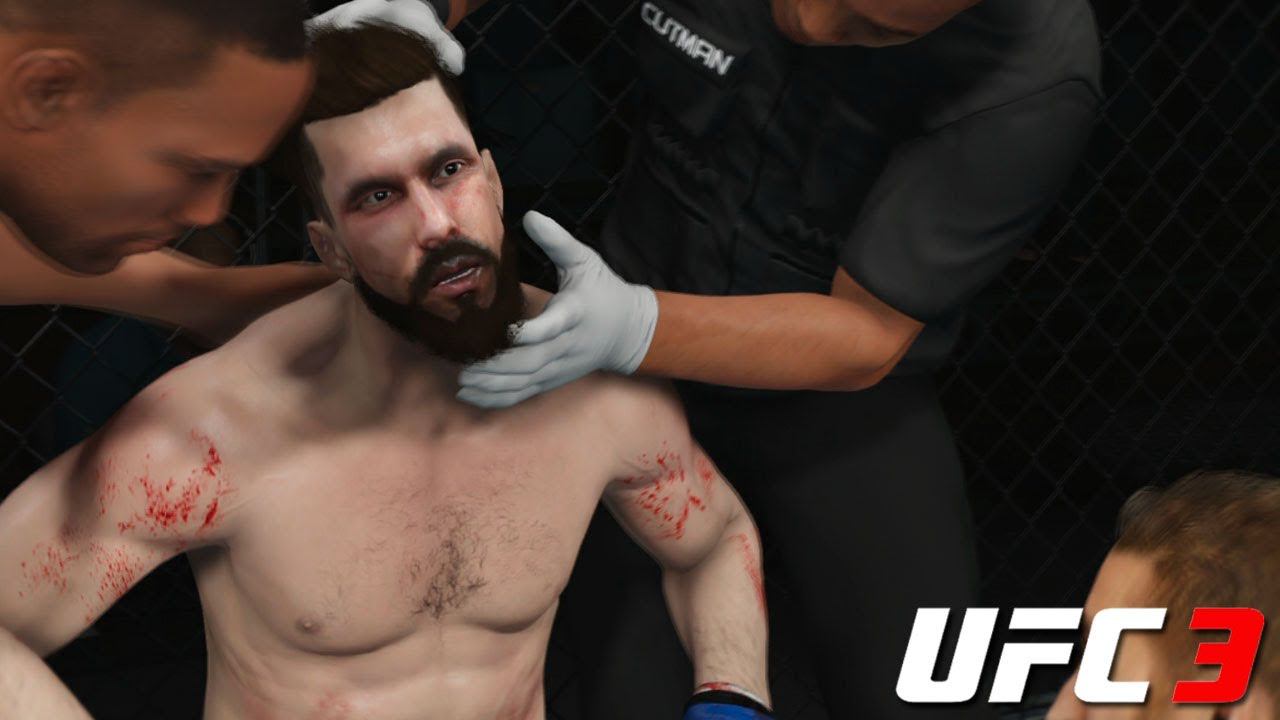 UFC 3 Карьера бойца - Первый бой в WFA #1
