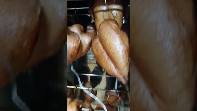 Результат копчения - идеальный цвет!