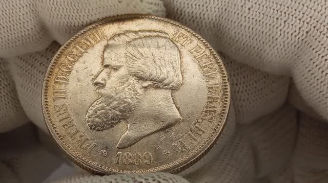 Бразилия 2000 реалов, 1889 года.