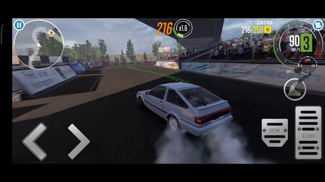 POCO X6 PRO тест игры CarX Drift Racing 2, Макс.Графика/Неограниченный ФПС
