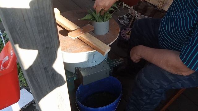 самодельный измельчитель травы (мульчер)