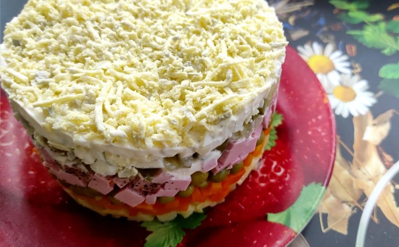 Салат Оливье НЕ ВОДЯНИСТЫЙ Секрет идеального хранения!  Проверенный Домашний рецепт!