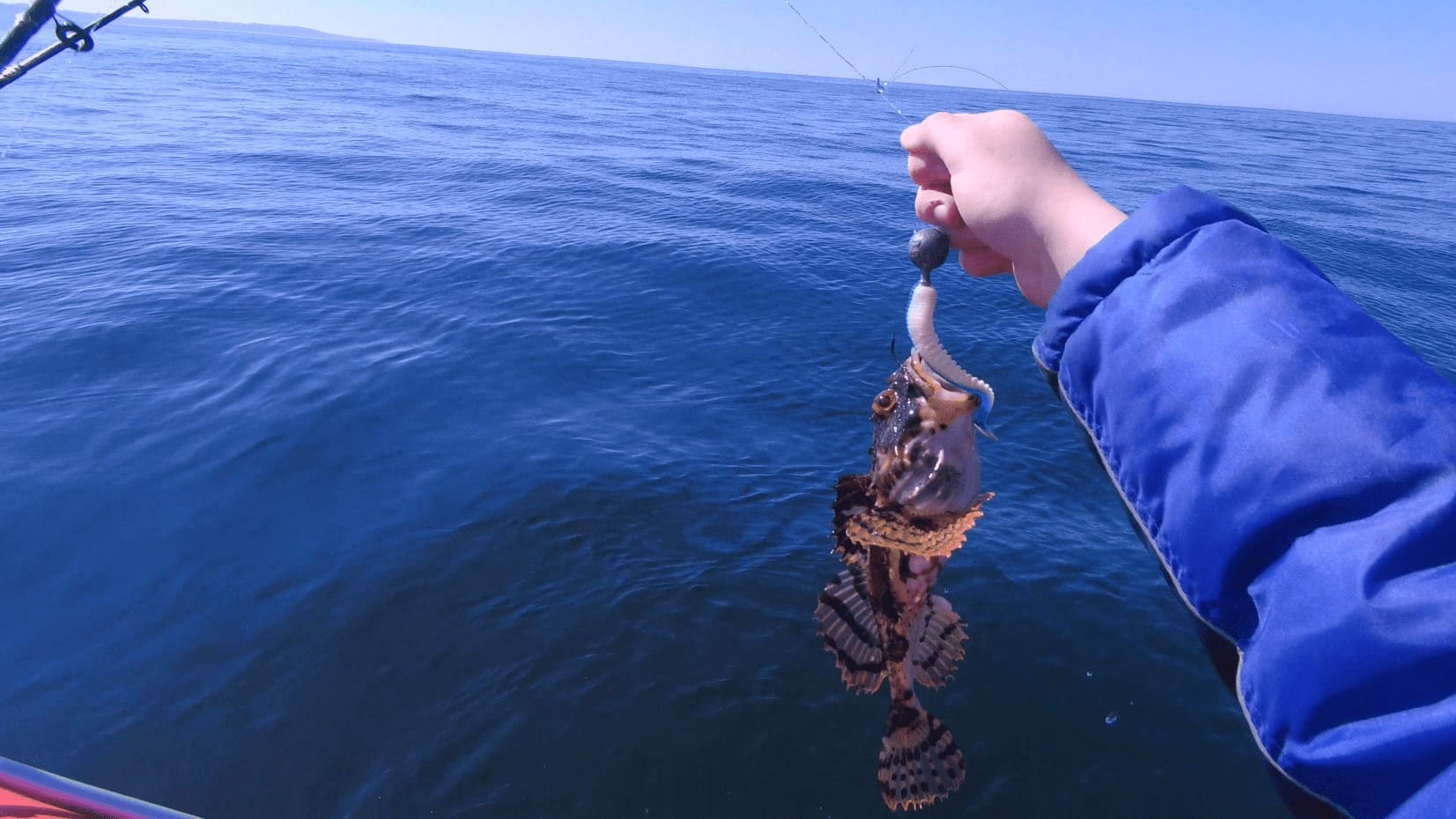 Рыбалка в Балтийском море. Морские черти атакуют! (+немного замедленной сьёмки)