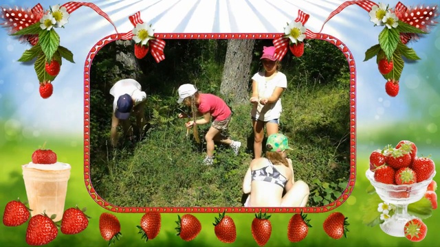 Лето пахнет земляникой. Project for ФотоШОУ PRO