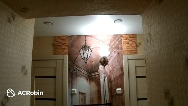 Обзор квартиры. Часть 2. Коридор между туалетом и ванной. ремонт квартиры.