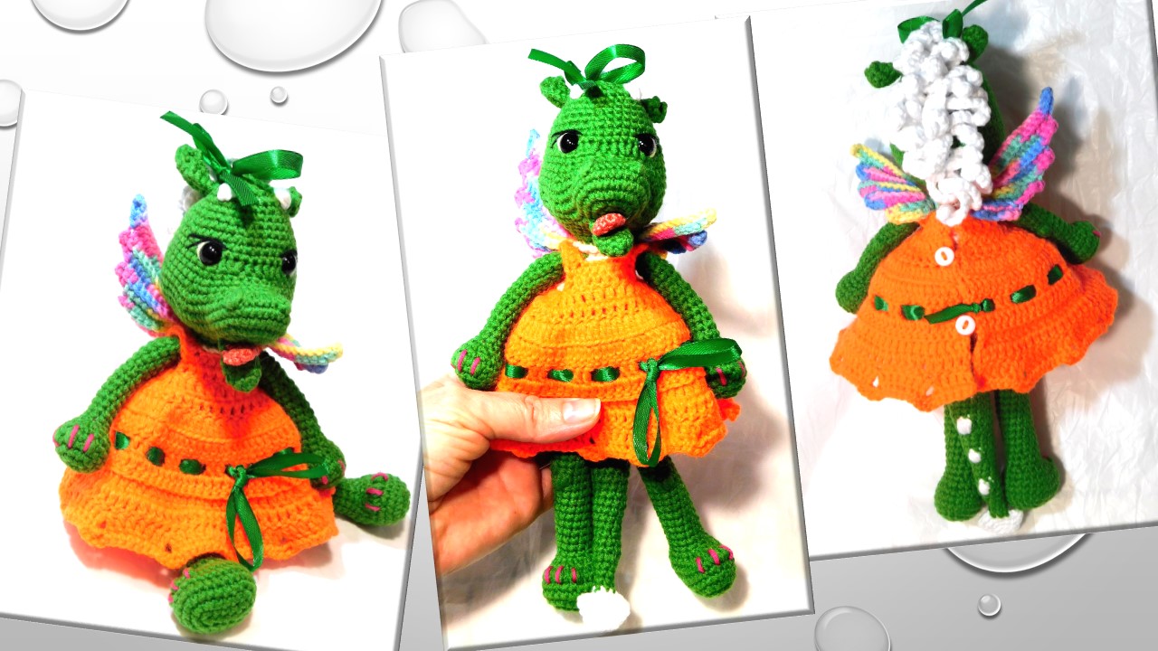 ОБЗОР ДРАКОШИ ПОДРУЖКИ // ТРЕТЬЯ ДРАКОНИСТАЯ ? ИГРУШКА ПО ОДНОМУ ОПИСАНИЮ ??