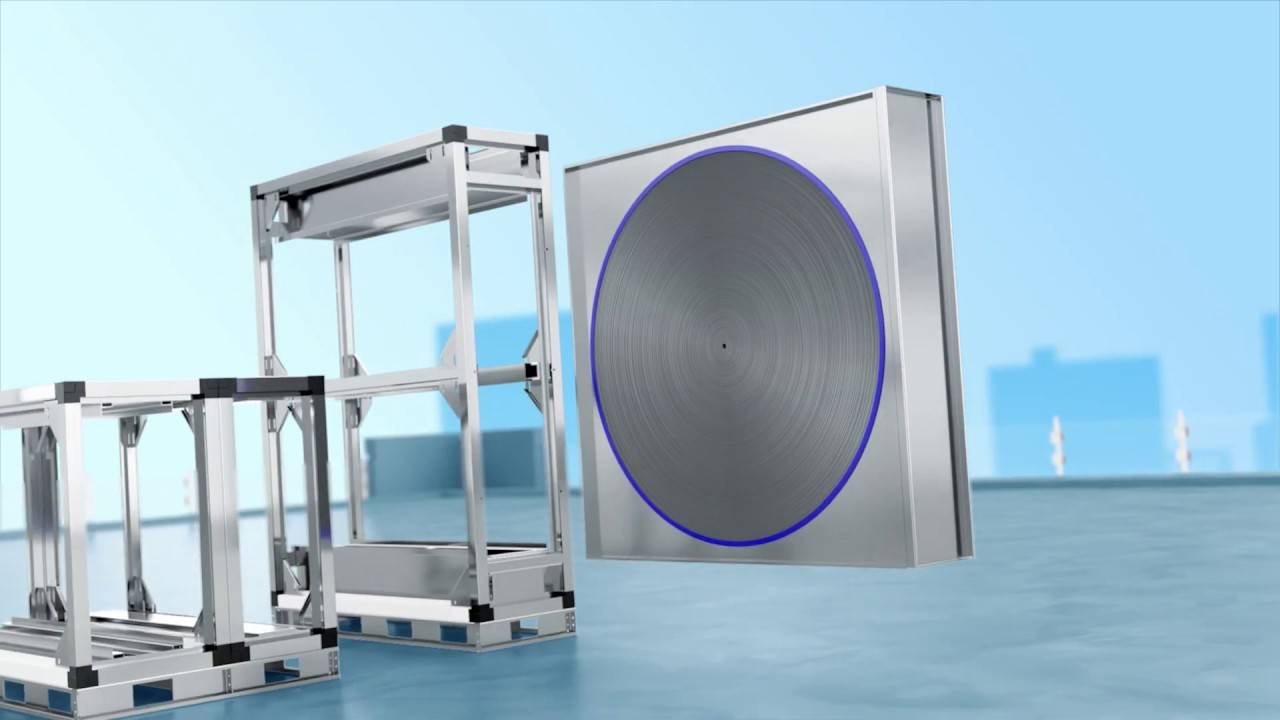 Каркасно-панельные установки Shuft