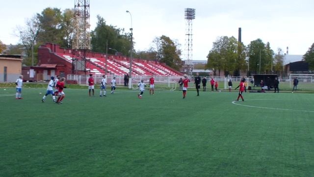 конец матча 6:0 СШОР Щёлково-Дубна 2009 г.р. (30.09.2021) Первенство Области - последние 4 мин