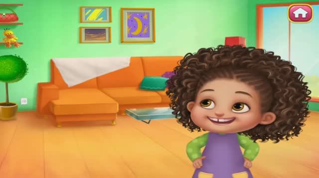 ПАПИНА ПОМОЩНИЦА Развивающая Игра для детей. Папина дочка НАВОДИТ ПОРЯДОК В ДОМЕ