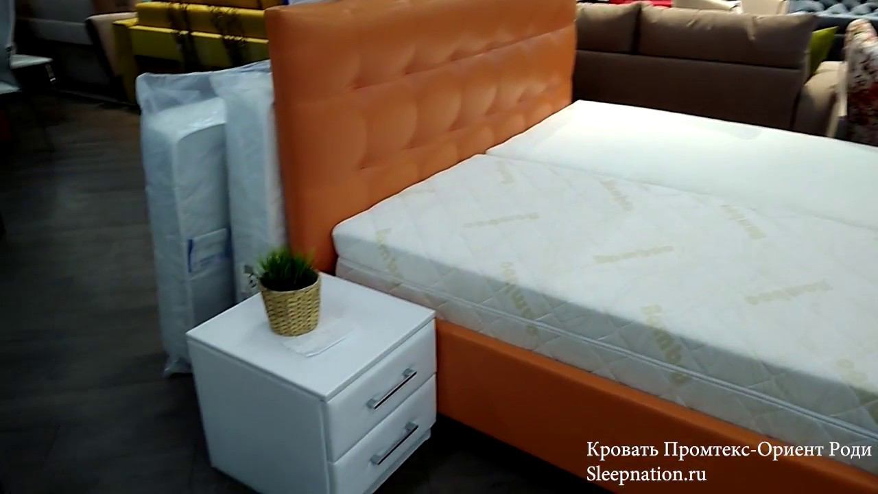 Кровать Промтекс Ориент Роди - видео обзор интернет магазина Relaksan