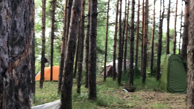 Отдых в палатках на Кандры-Куле в июне 2024 года