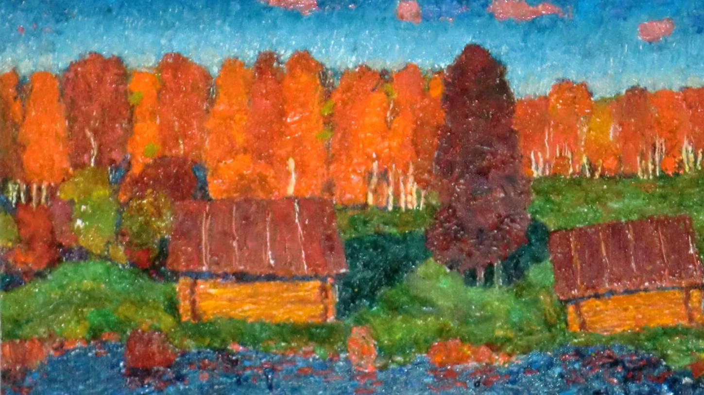 Как празднична земля... Художник Владимир Юкин