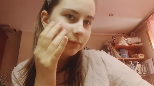 АСМР мое лицо пластик/my face plactik