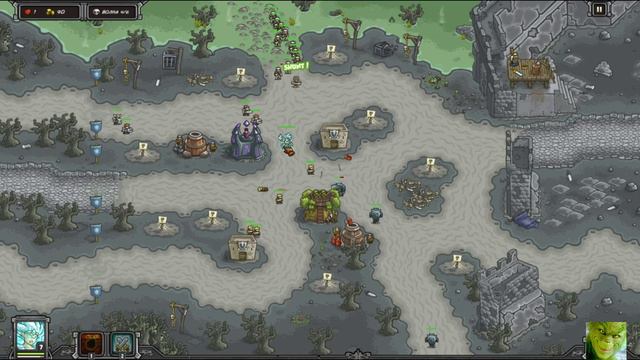 Kingdom Rush (Ветеран) → Замок Блэкберна - Героическое Испытание