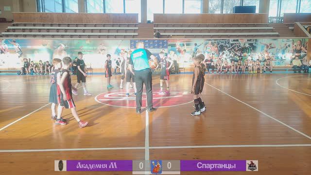 Баскетбол. АкадемияМ-Спартанцы 2012г.р. Ивановская Баскетбольная Лига.
