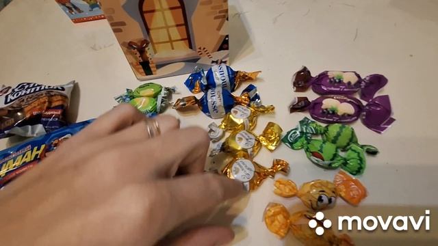 Фикс Прайс, обзор новогодних подарков сладких