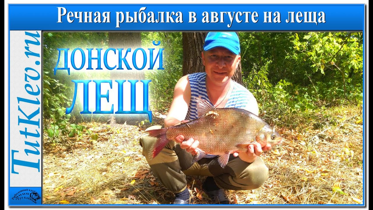 Речная рыбалка в августе на леща. Река Дон село Коротояк.mp4