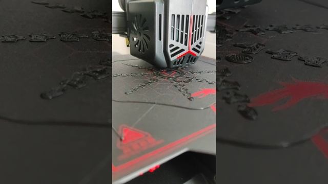 Осьминожек на 3D принтере Creality #shorts