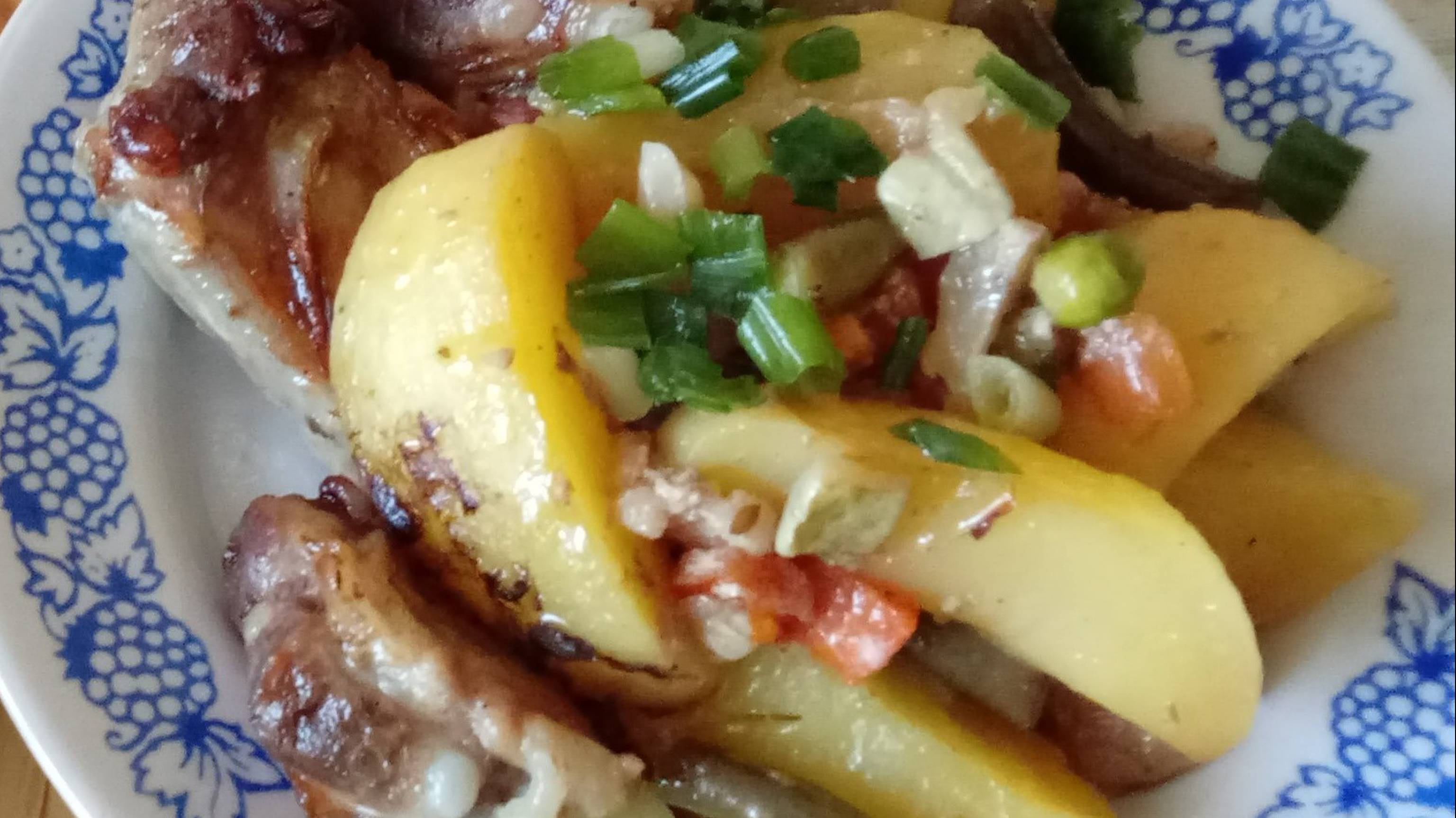 ПОТРЯСАЮЩИЕ РЕБРЫШКИ С ГОТОВОЙ СМЕСЬЮ ОВОЩЕЙ И КАРТОШКОЙ