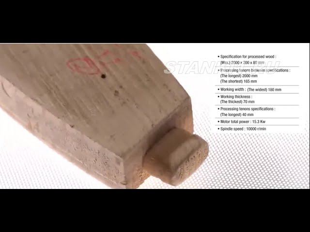 Двухсторонний шипорезный станок с ЧПУ JX-ST2218C