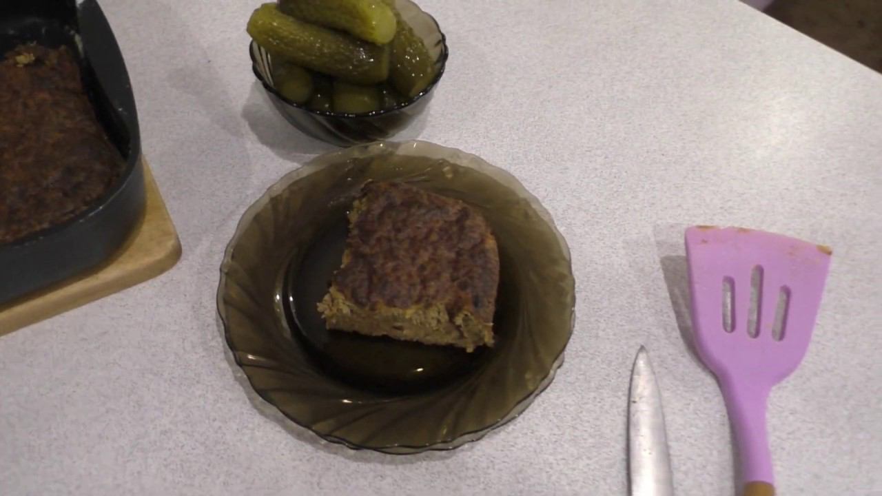 Запеканка печеночно овощная