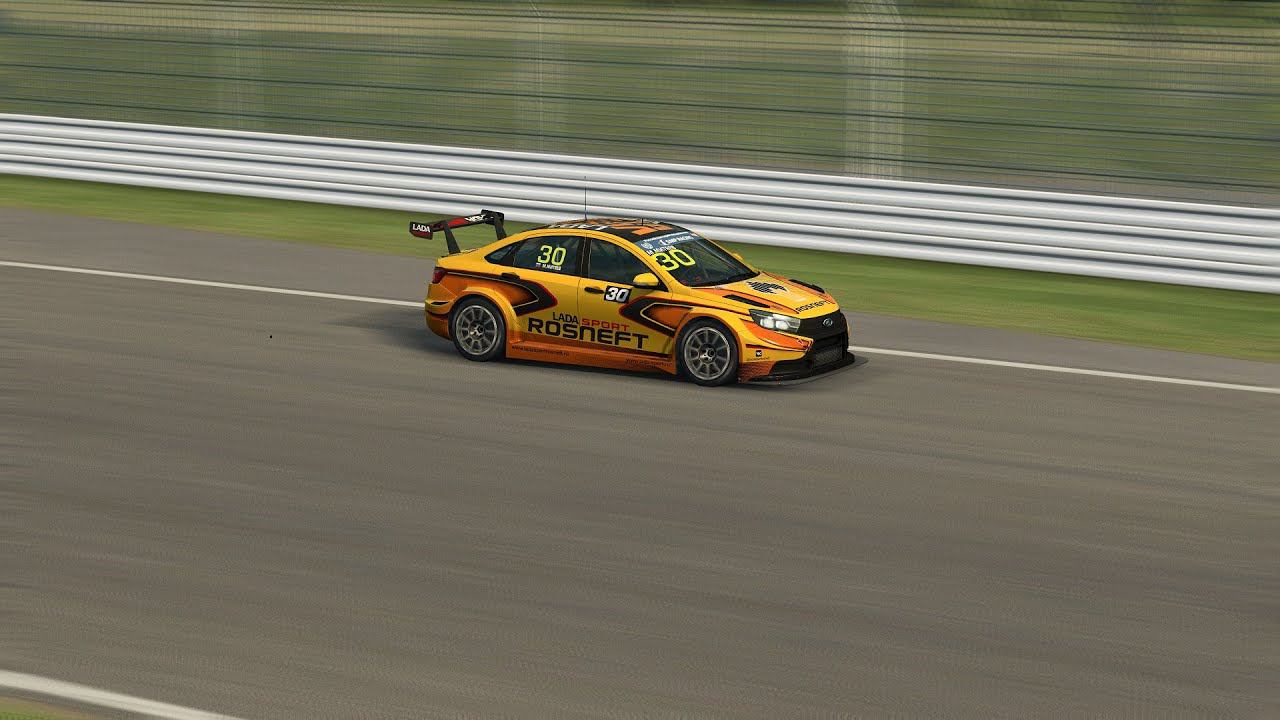 Raceroom Expireince - LADA VESTA Sport - HOCKENHEIMRING - ROSNEFT eChampionship -