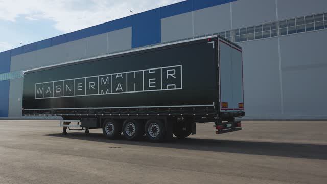 Обзор шторного полуприцепа Wagnermaier CRS3 FOR A LONG TIME