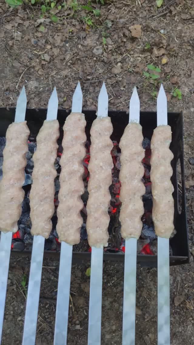 Как приготовить куриный люля - кебаб. Кебаб из курицы. #Shorts