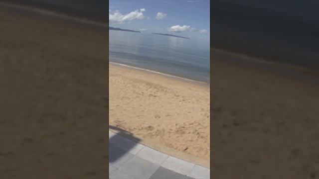 Погода в Паттайе, чистое море гладкое как стекло! Таиланд Джомтьен