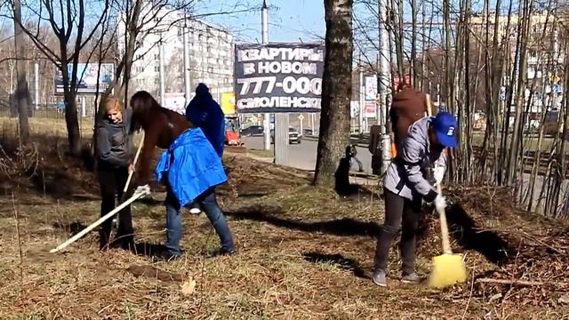«Единая Россия» провела субботник в четверг