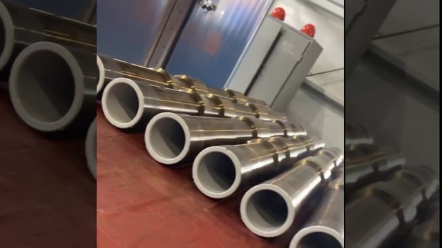 Нанесение защитного покрытия на внутренние и/или наружные части деталей