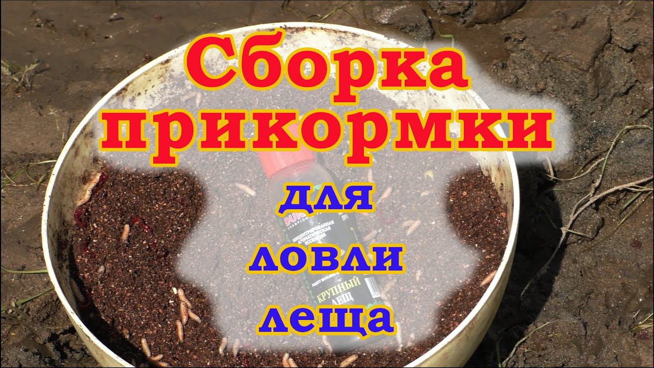 Прикормка для ловли леща.