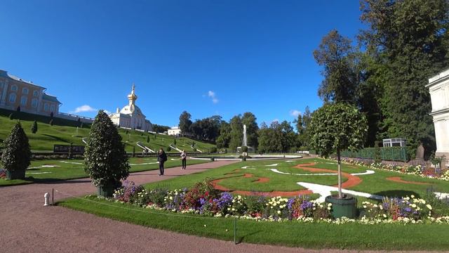 ПРОГУЛКА ПО ПЕТЕРГОФУ. ЧАСТЬ 1 !!!