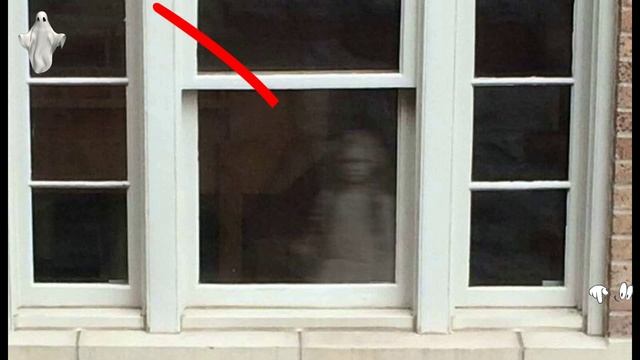 Призрак Девочки Запечатлели в Окне Университета.mp4