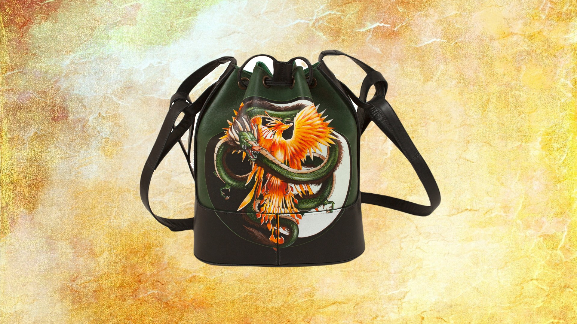 Женский рюкзак "Инь Янь" Pelle Volare