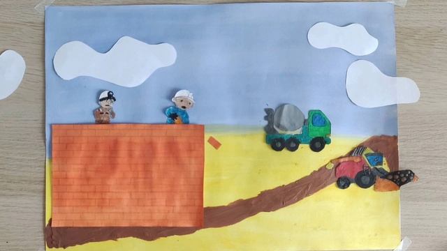 "Строительство школы" / Байгазакова Алтынай