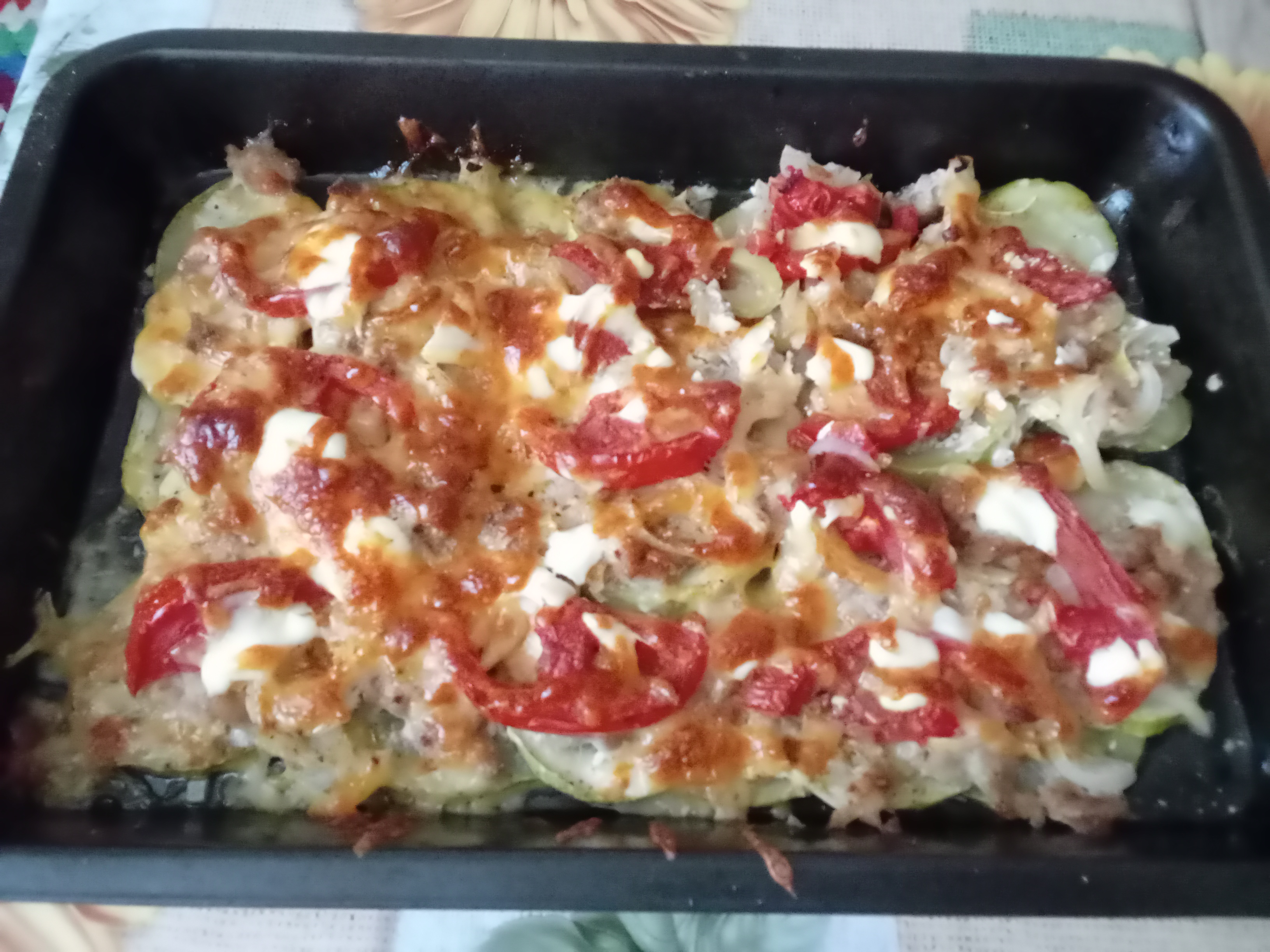 ВАРИАНТ БЛЮДА ИЗ КАБАЧКОВ