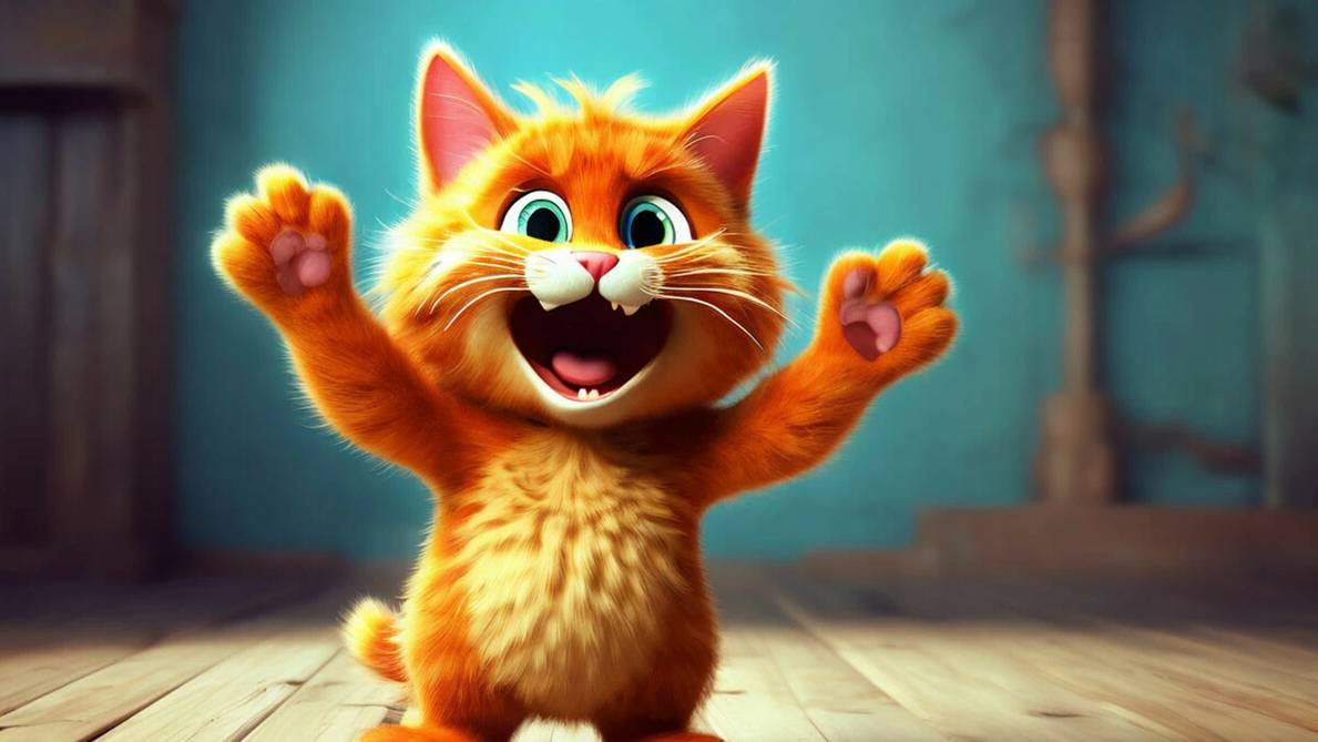 Смешные животные/Кот - дырокол