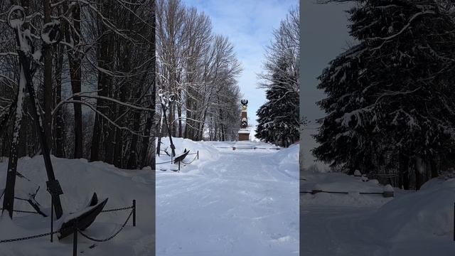 Зима в музее-усадьбе «Ботик Петра I»