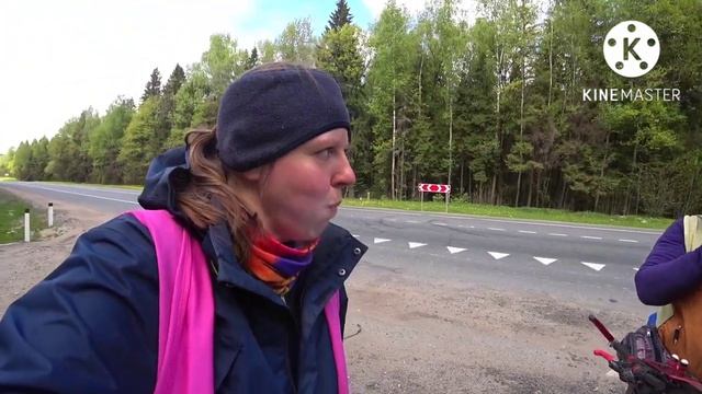 Женское велопутешествие! Великий Новгород - море! 10 день! Горки, ремонты, проех