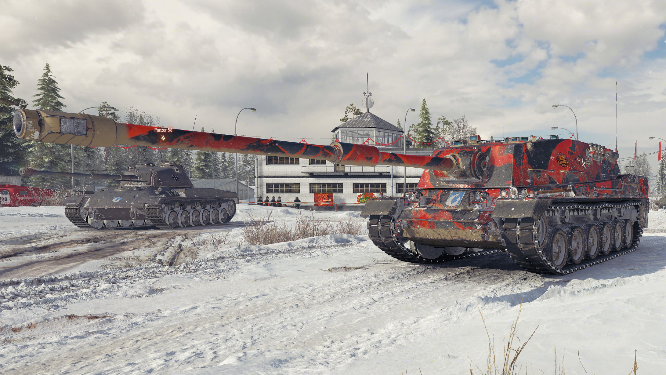 SMV CC-64 Vipera - World of Tanks - 4K UHD - Мастер - Песчаная река