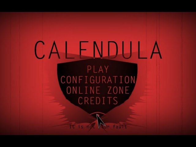 CALENDULA (2016). Экспериментальный психоделический хоррор. Наиграл 35 минут (PC).