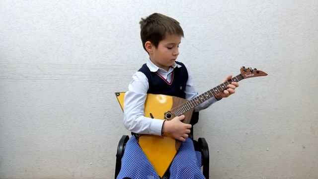 Как со горки игра на балалайке, Кожин Григорий Юрьевич БДМШ им. Г.В. Свиридова. г. Бердск 2021