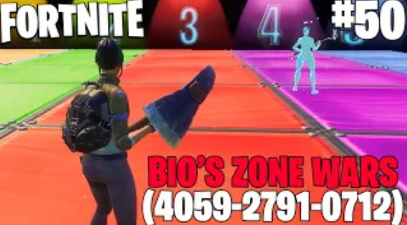 Школьник киберспортсмен выносит всех в биосах | BIO'S ZONE WARS (4059-2791-0712) в Fortnite #50